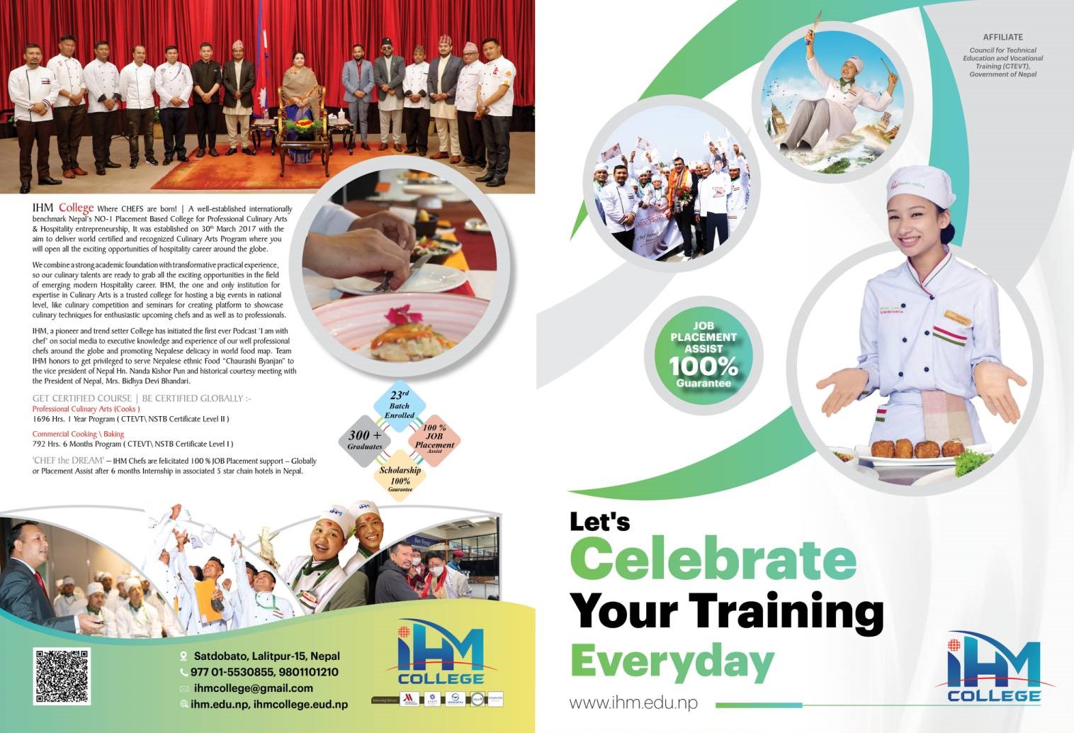 IHM College – Where Chefs are Born ! Pioneer and Trend Setter College ...